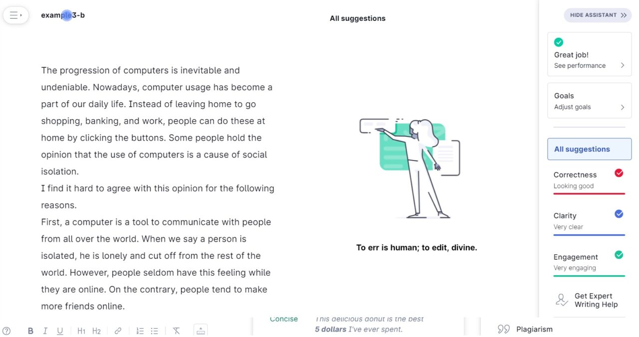 英语写作辅助神器 Grammarly｜拼写/语法/用词/语调等纠错 – 美国攻略